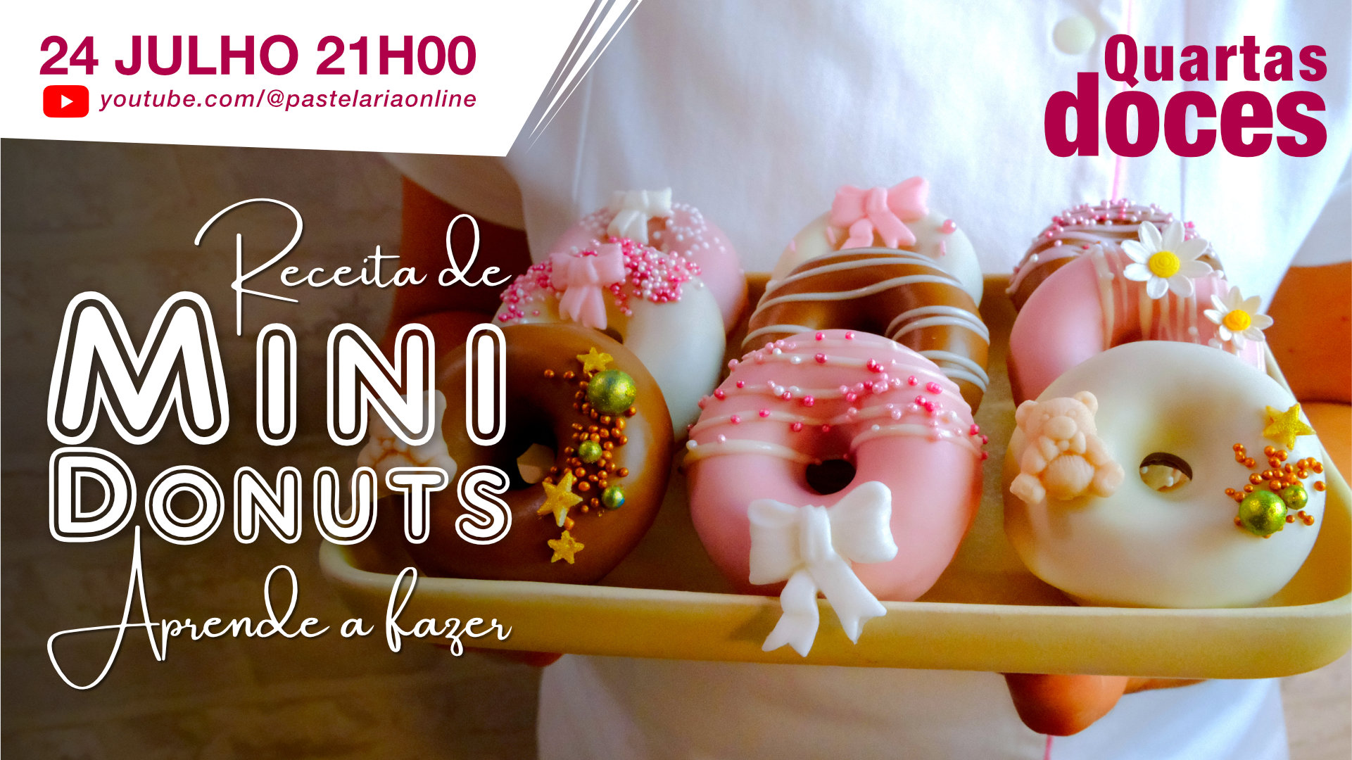 Mini Cake Donuts - Pastelaria Online